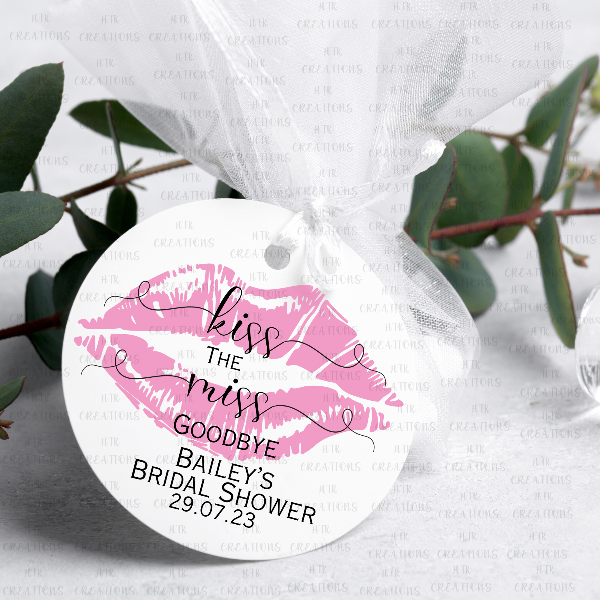 Kiss The Miss Goodbye Gift Tag – htkcreations